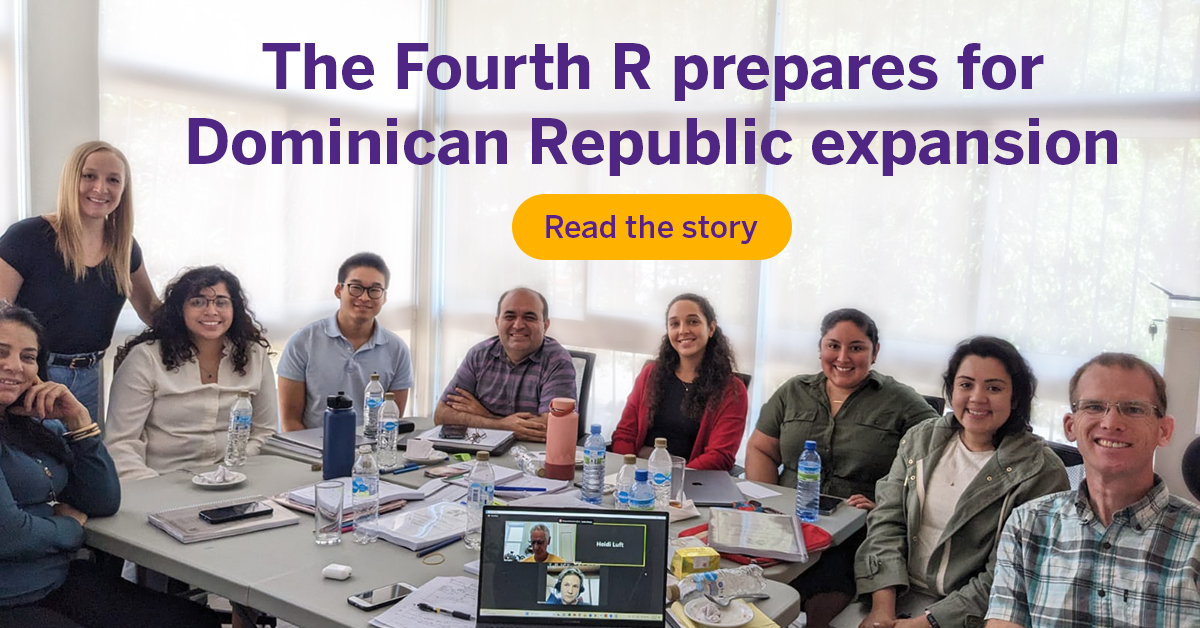 The Fourth R prepares for Dominican Republic expansion - Faculty of ...