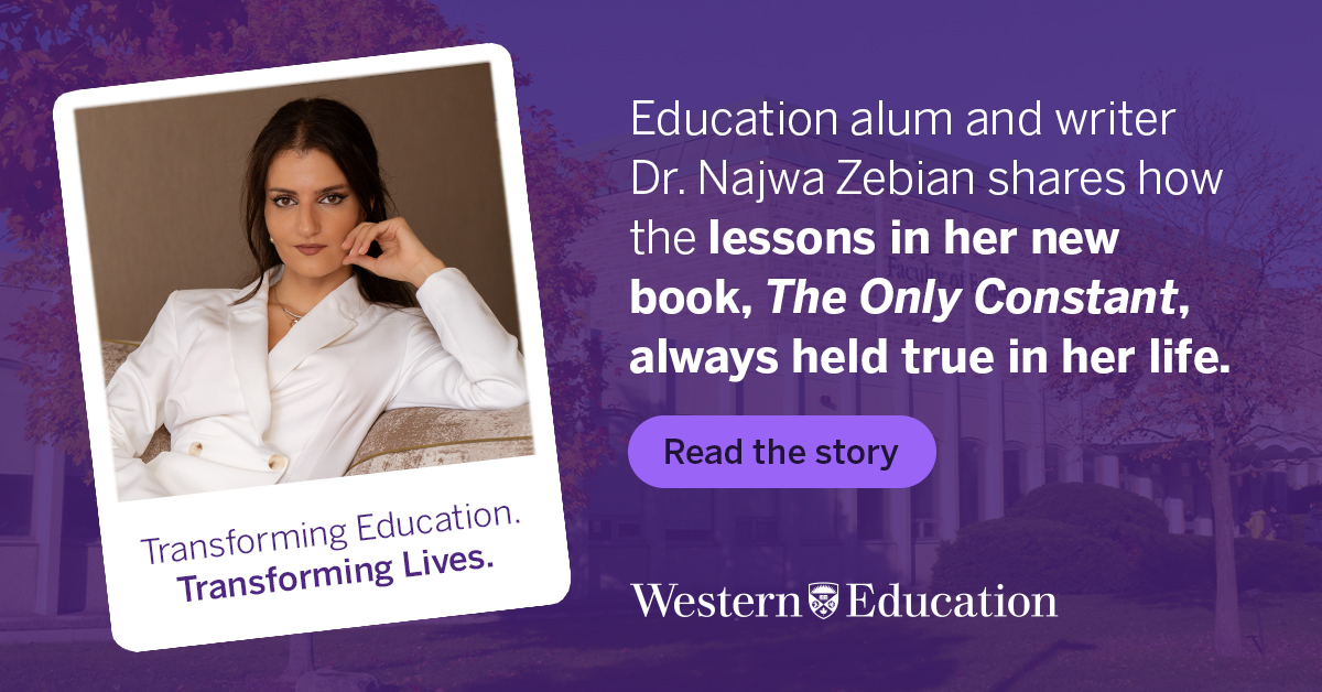 Dr. Najwa Zebian on the transformative power of authenticity - Faculty ...